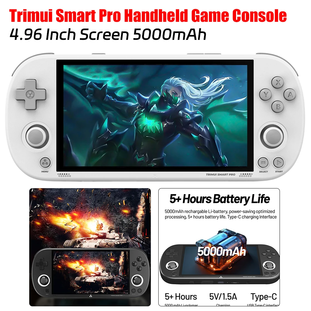 Trimui-Smart-Pro-Handheld-Game-Console-5000mAh-4-96-Tela-IPS-30000 ...