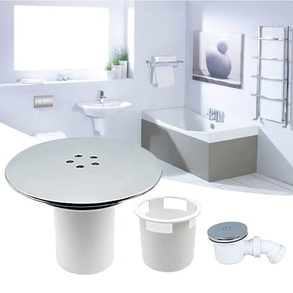 Drain-Replacement-Quick-Release-Bathroom-Accessories-Shower-Plughole ...