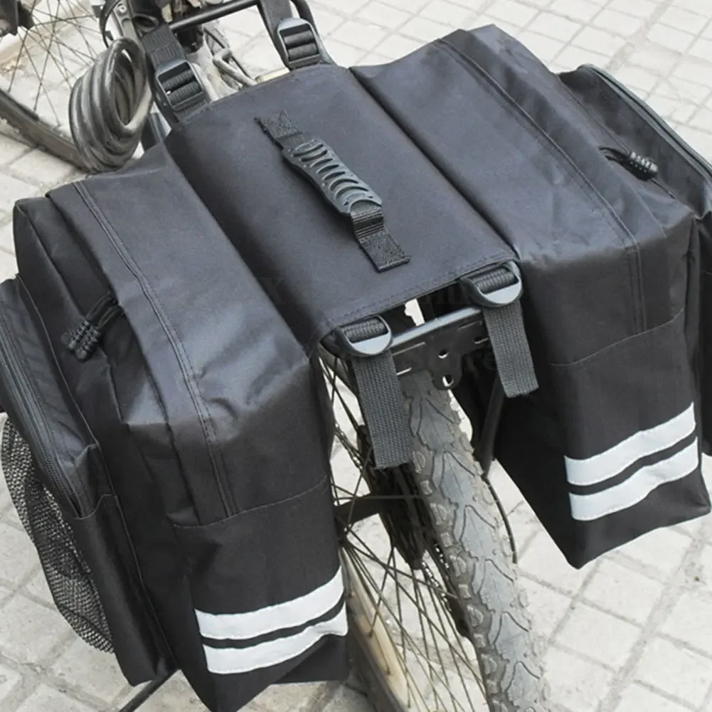 30-L-Large-Carrier-Bag-Bike-Rack-Pannier-Trunk-Basket-Back-Seat-Shelf ...