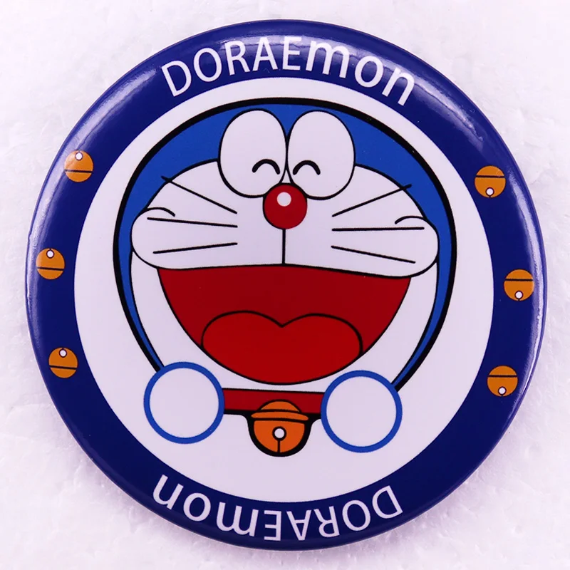 Doraemon Cat Pinback Button Pins Classic Japanese Anime Cartoon ...