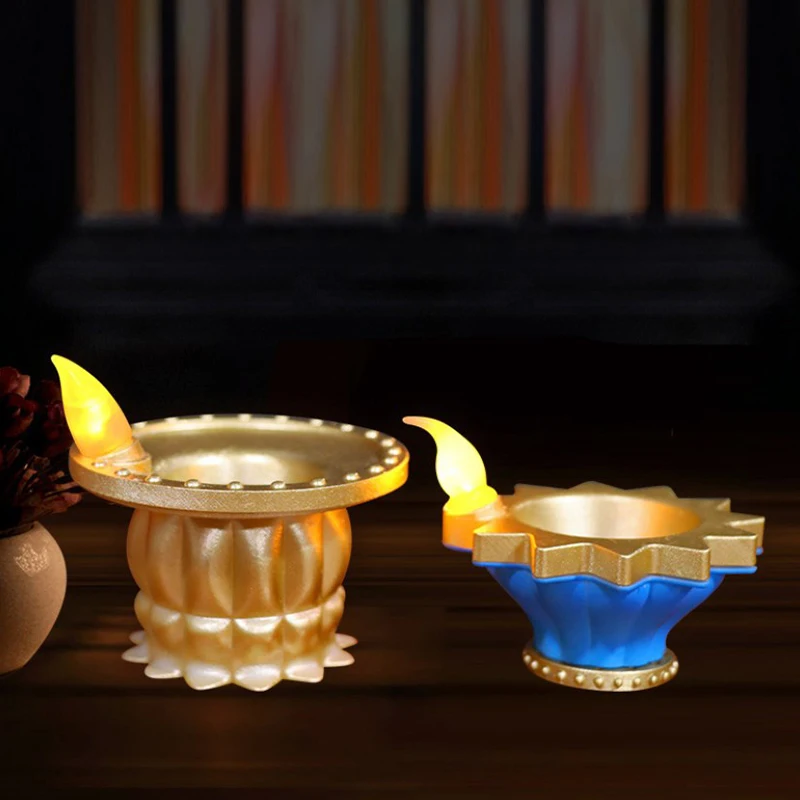 LED-Candle-Lamp-Diwali-Simulation-Deepavali-Decorative-Candle-Small ...