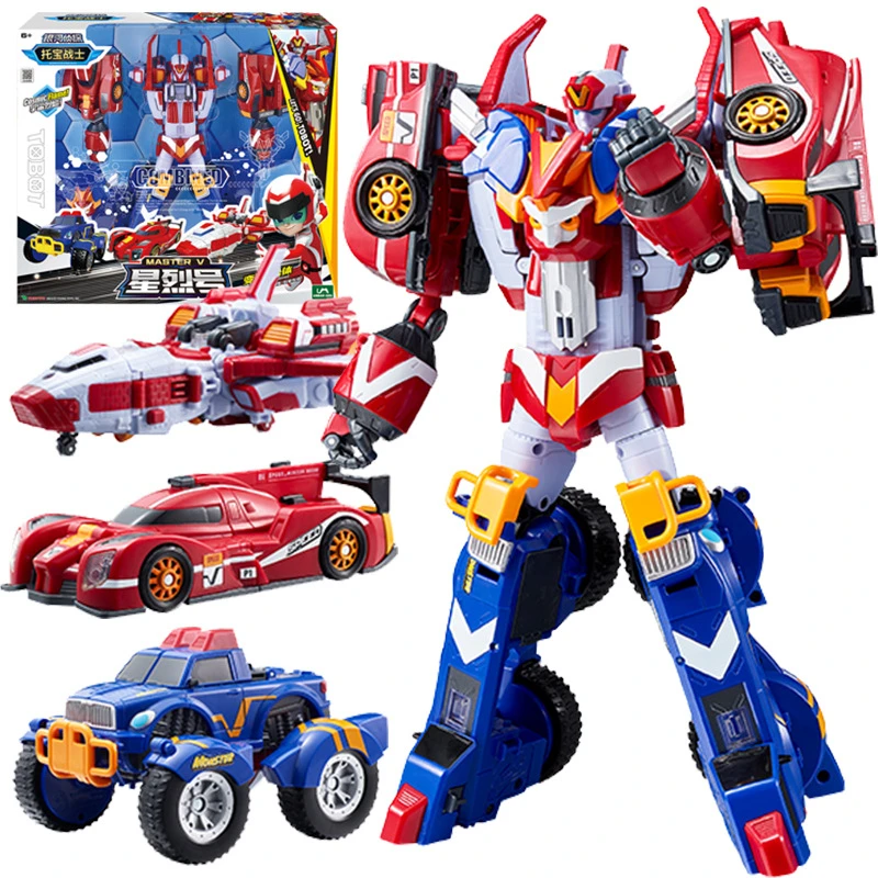 3 In 1 Galaxy Detectives Tobot Transformation Robot To Car Toy Korea ...