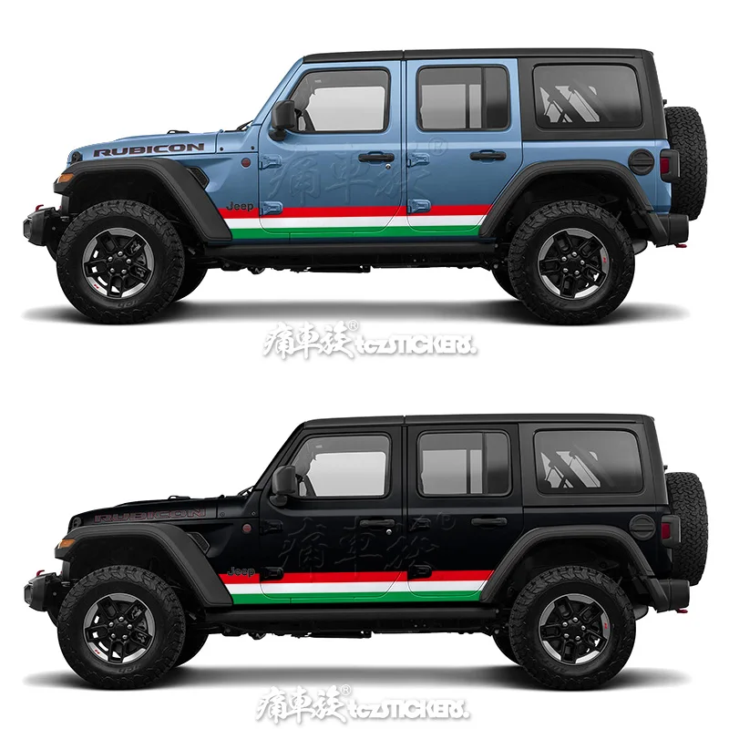 New-car-sticker-FOR-Jeep-Wrangler-Gladiator-body-decoration-fashionable ...