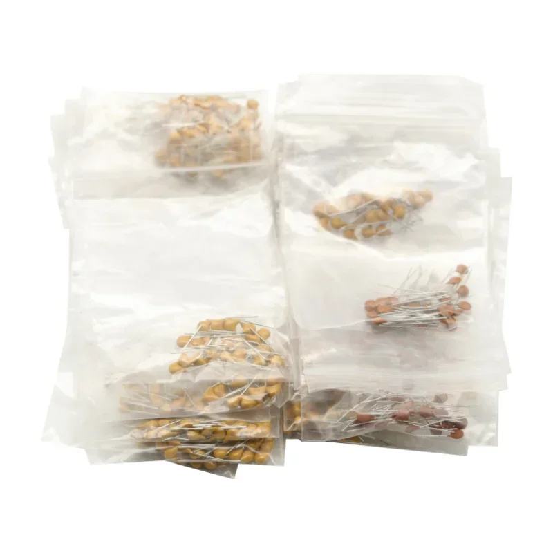 35 Values 8pF~2.2uF Multilayer Ceramic Capacitors Assortment Kit 700Pcs ...