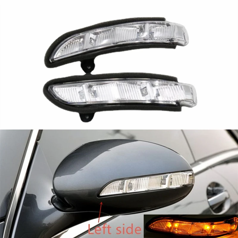 Exterior Mirror Indicator Lamp Rearview Side Turn Signal LED Light For ...