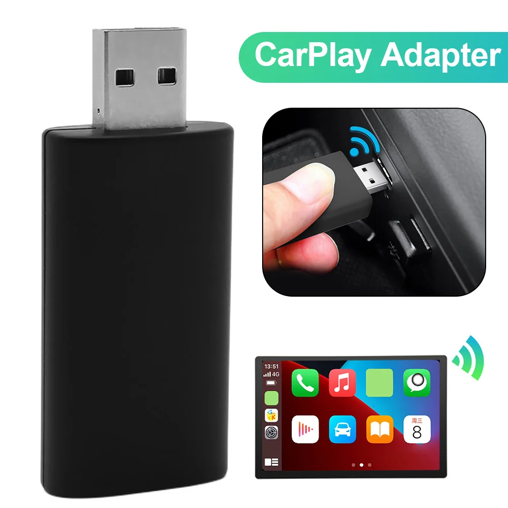 Wired-to-Wireless-CarPlay-Adapter-BT5-0-Car-USB-Adapter-for-Wired ...