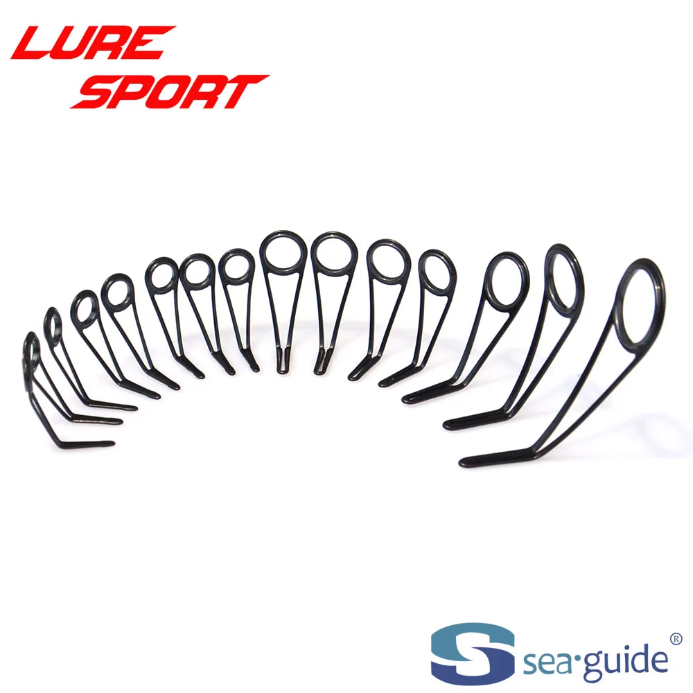 Seaguide 15pcs Bhlrsg Guide Set Steel Black Frame Rs Ring Rod Building ...