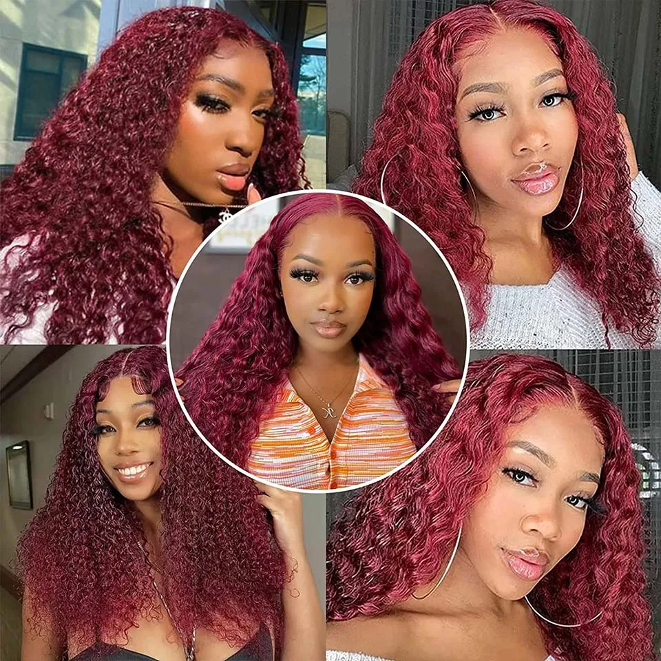 Burgundy Human Hair Weave