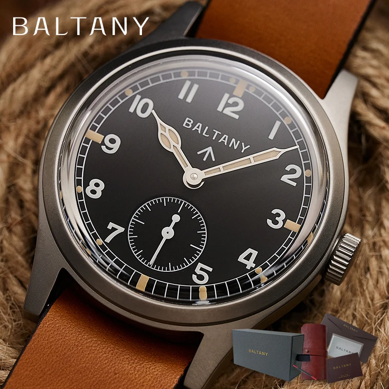 Baltany-D12-Retro-Military-Watch-S2025-36mm-Luminous-Classic-Subsecond ...