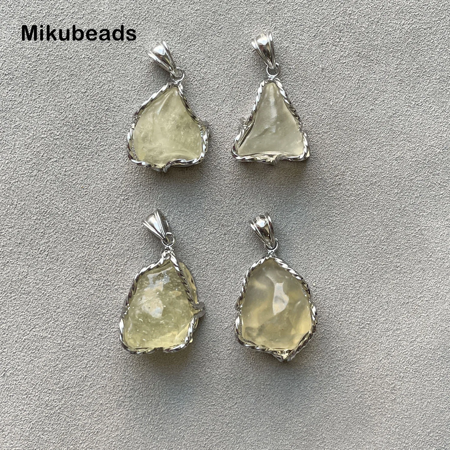 Wholesale-S925-Natural-Libya-Golden-Irregular-Meteorite-Glass-Pendant ...