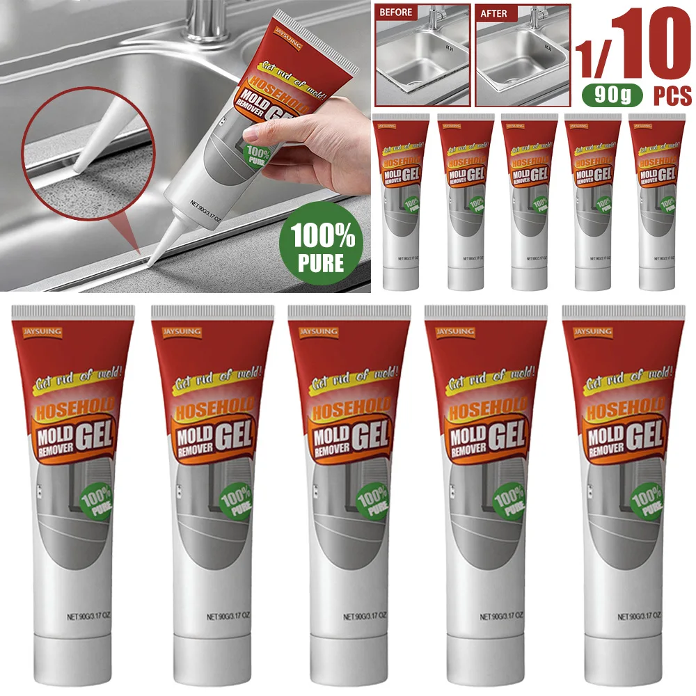 90g Household Mold Remover Gel Multi-purpose Mildew Repellent Gel ...