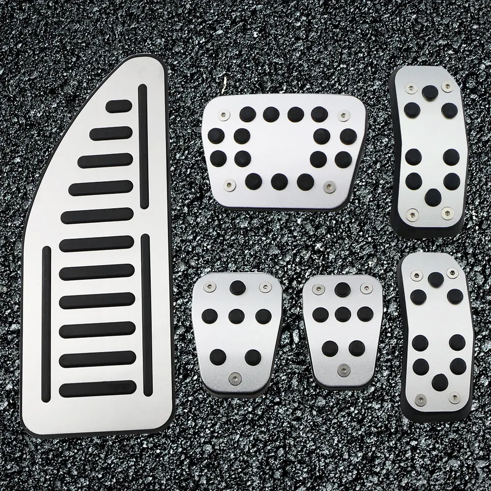 Stainless Steel Car Pedals For Ford Fiesta Mk7 2009 - 2017 Ecosport ...