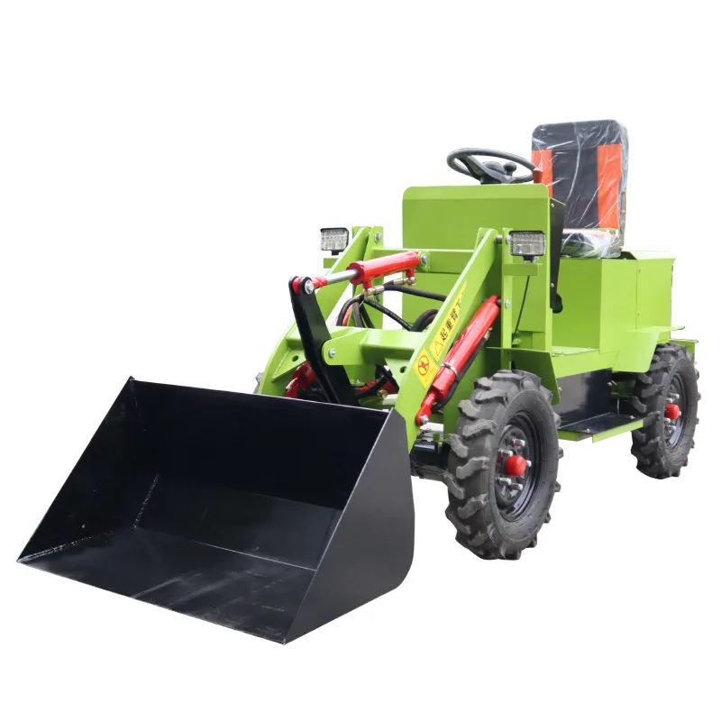 Multifunctional-micro-four-wheel-drive-small-forklift-electric-four ...