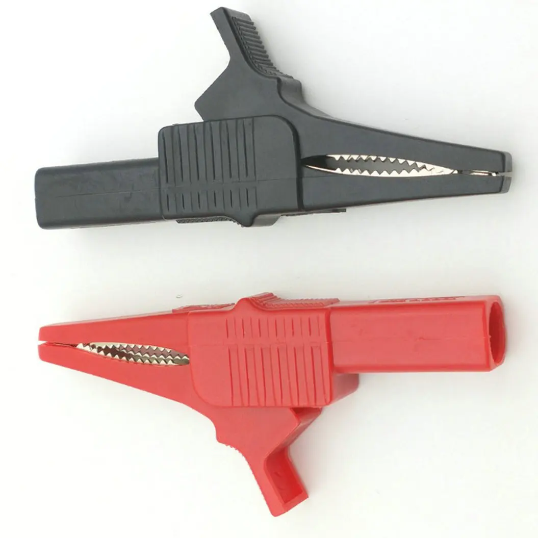 20pcs 32A 1000V Copper Alligator Clip for Banana PLUG Multimeter pen ...