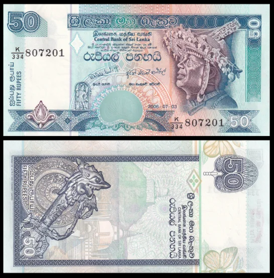2001-2006-Sri-Lanka-50-rupees-Original-Notes-UNC-Fuera-De-uso-Ahora ...