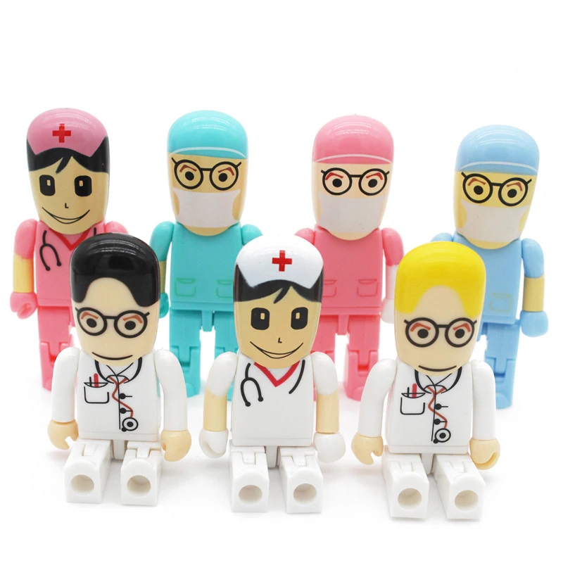 Doctor-Doll-USB-2-0-Flash-Drive-Nice-Nurse-Pen-Drive-Real-Capacity ...