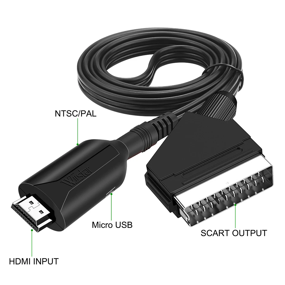SCART-To-HDMI-HDMI-To-SCART-Video-Audio-Upscale-Converter-Adapter-1080P ...
