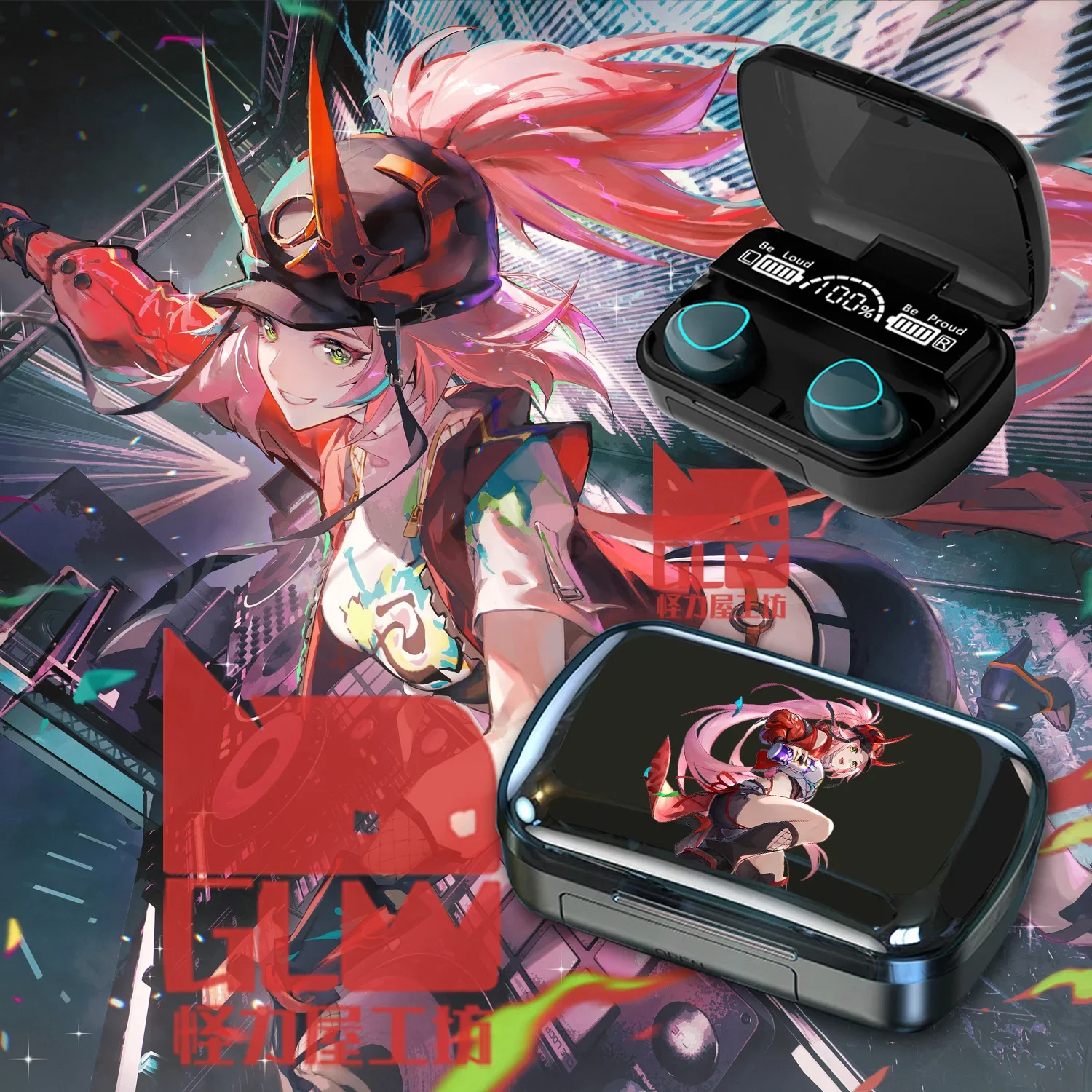 Игра Honkai: Star Rail Rappa, аниме, Bluetooth-гарнитура, цифровой ...