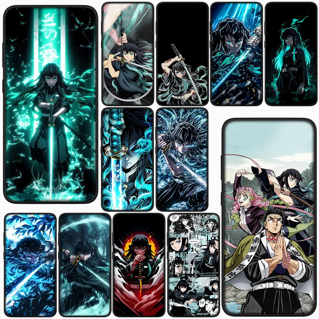 Muichiro Tokito Demon Slayer Tanjiro Protective Smartphone Case - Moto ...