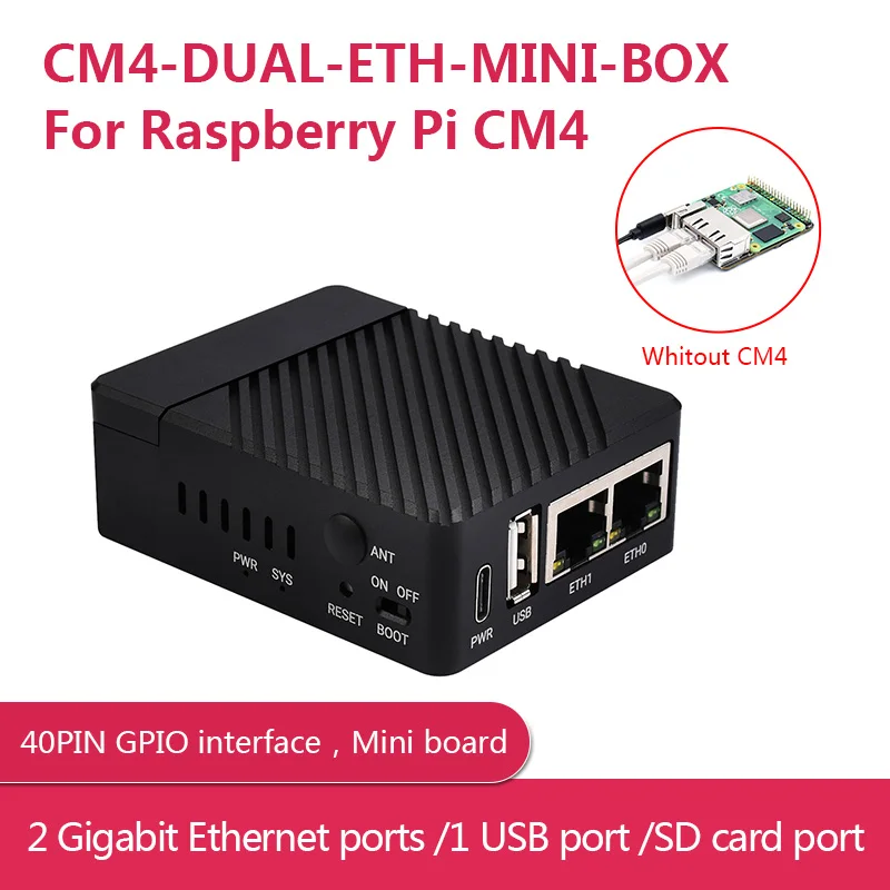 Mini-Dual-Gigabit-Ethernet-Base-Board-CM4-Dual-ETH-MINI-BOX-Designed ...