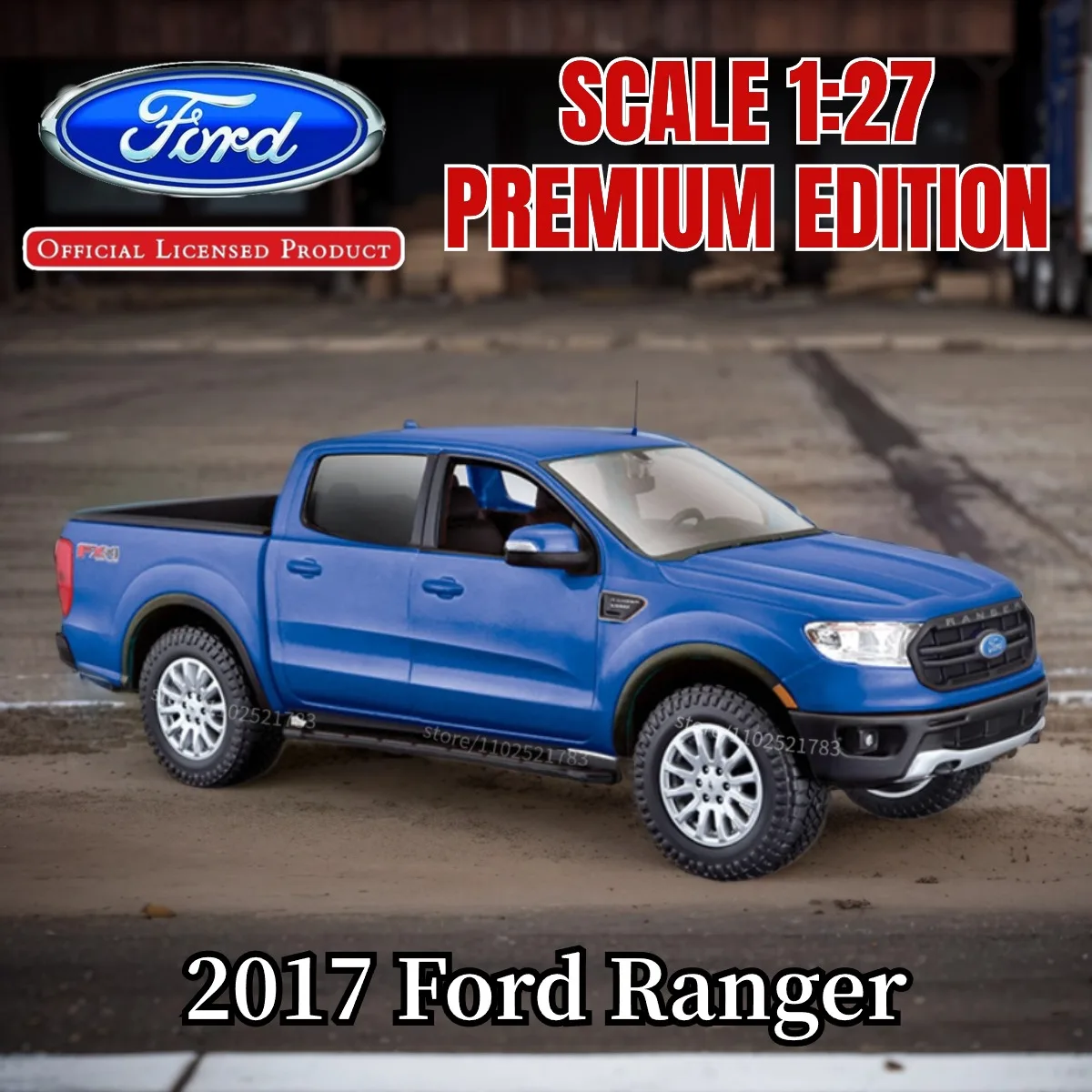 Maisto-1-24-2019-Ford-Ranger-Pickup-Truck-Replica-Authnetic-Car-Model ...
