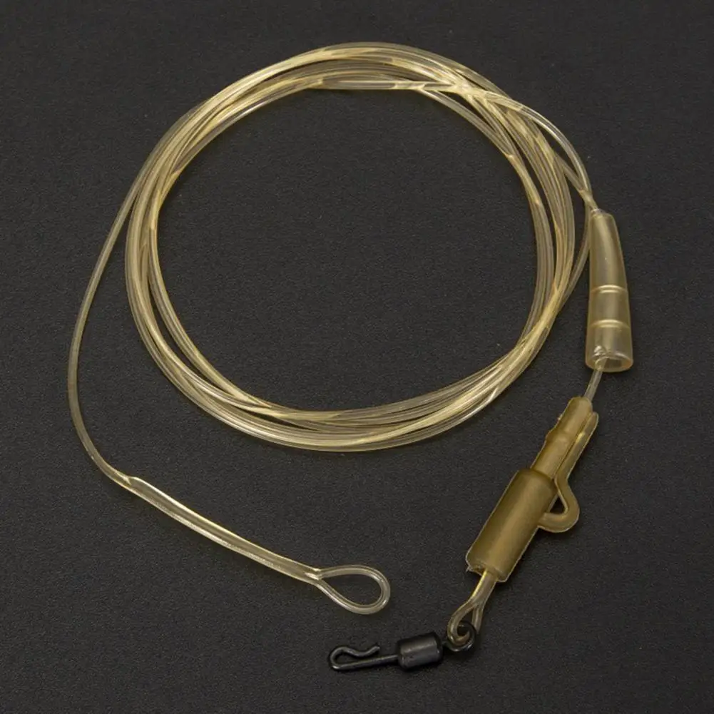 100cm 45LB Carp Fishing Leader Transparent Buffer Leader Line Floating ...