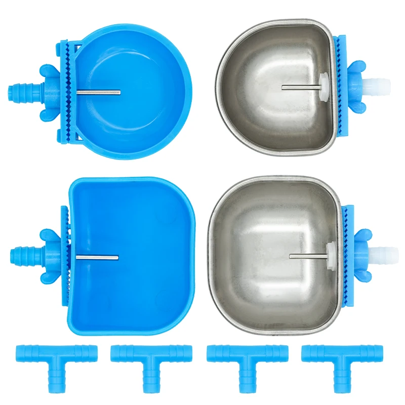 5/10Pcs Rabbit Water Bowl Farm Rabbit Automatic Drinker Rabbit Cage Fix ...