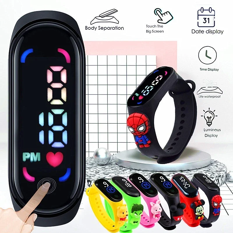 Disney-Frozen-Cartoon-Waterproof-Children-Watches-For-Kids-Wristwatch ...