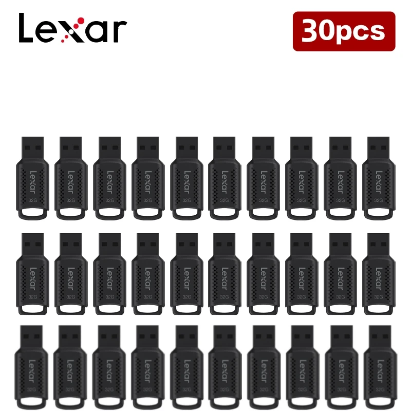 30PCS Lexar USB 3.2 Flash Drive wholesale Original Pen Drive 32GB 64GB ...