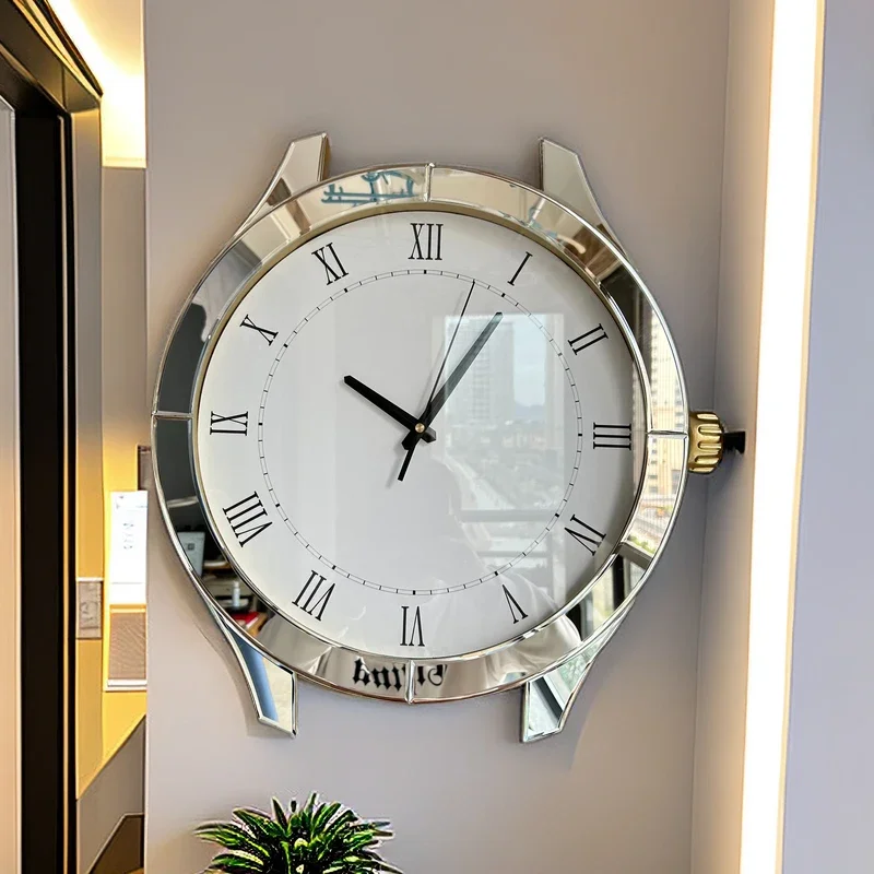 Home-Decor-Fashion-Wall-Clock-Simple-and-Personalized-Living-Room ...