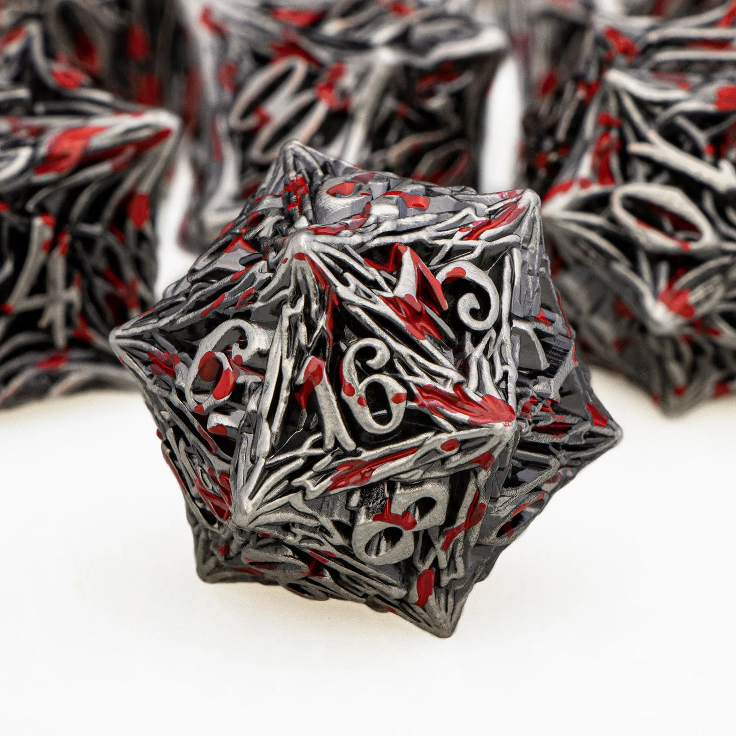 Tree-Root-Dnd-Metal-Dice-Set-Blood-Dripping-D-D-Polyhedral-Dice-For-D ...