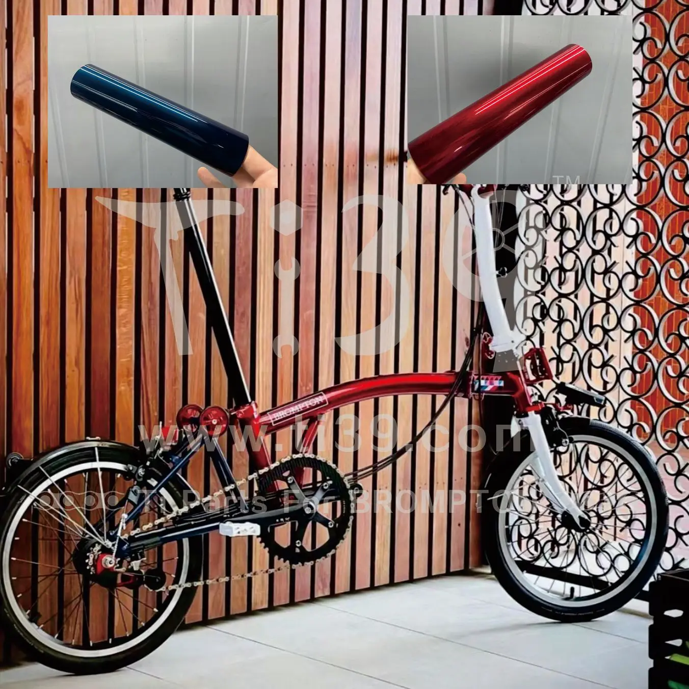 Brompton Titanium Team, Edição GB, Ti39