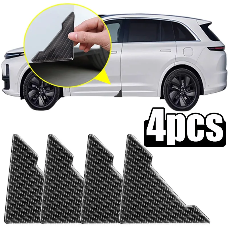 Car-Door-Corner-Anti-Collision-Sticker-Carbon-Fibre-PVC-Anti-Scratch ...