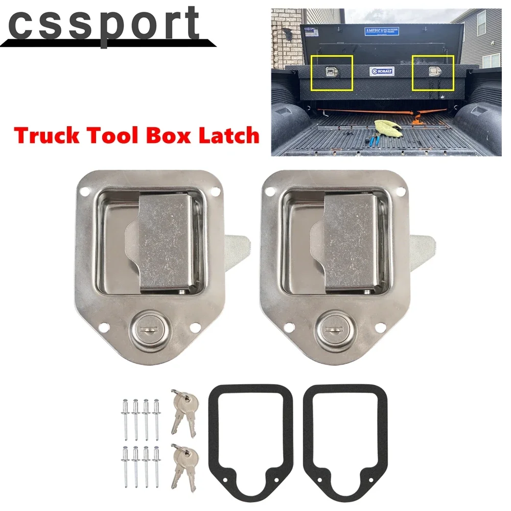 Truck-Tool-Box-Latch-Replacement-Stainless-Steel-Toolbox-Handle-Latch ...