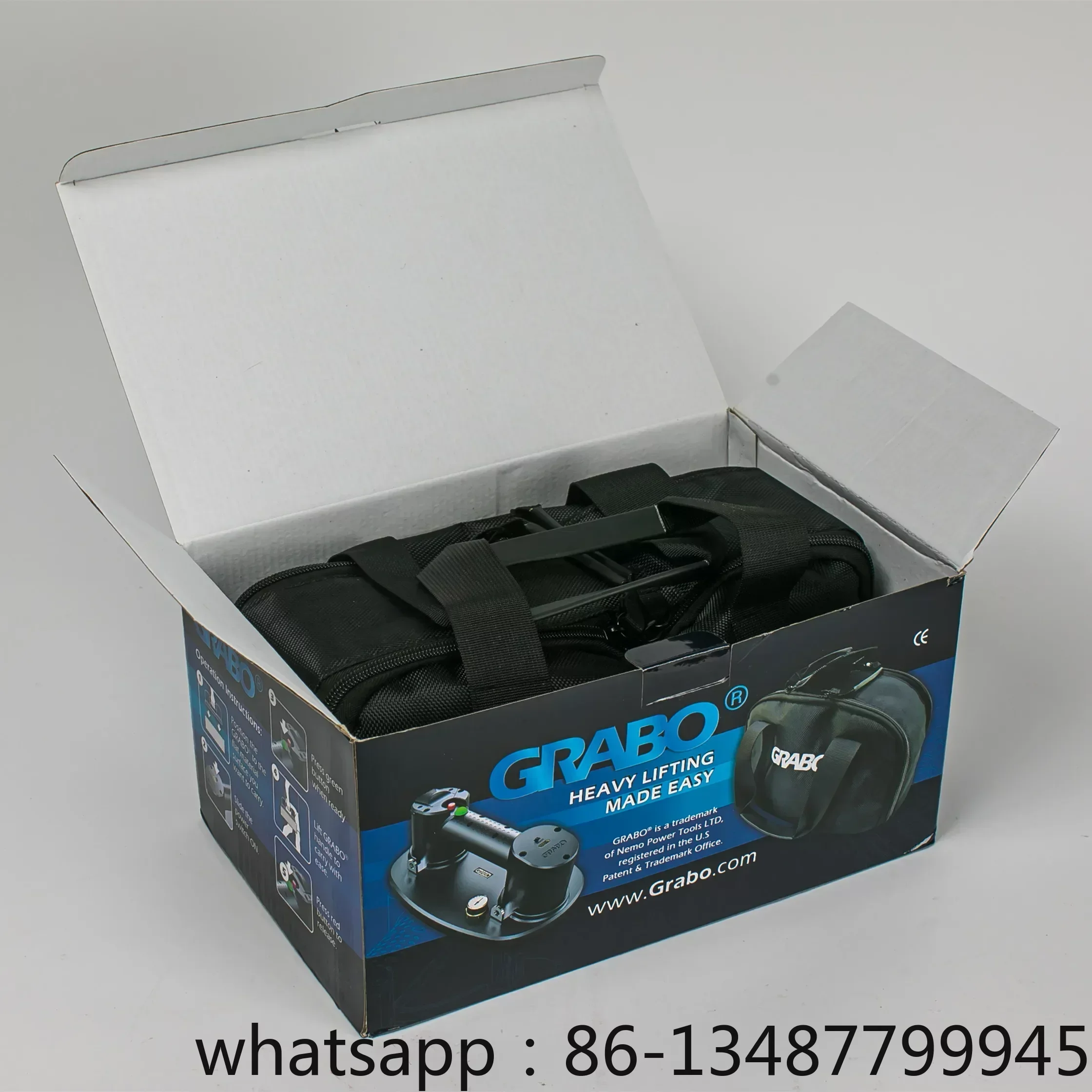 GARBO-Original-Nemo-Grabo-Electric-Vacuum-Suction-Cup-Lifter-For-Glass ...