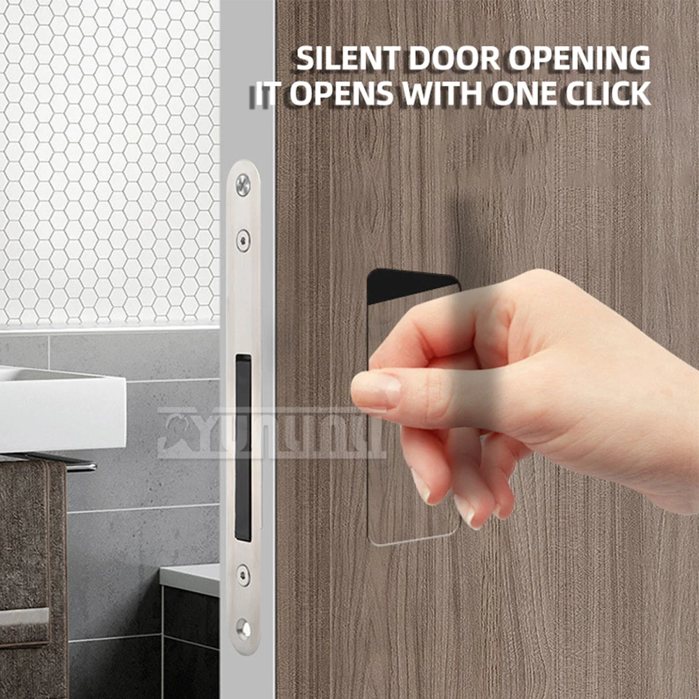 Invisible Room Door Lock Hidden Outward-opening Wooden Door Handle ...
