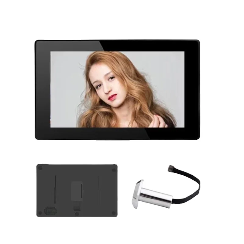 4-3-Inch-Peephole-Door-Viewer-Doorbell-Camera-145-LCD-Smart-Electronic ...