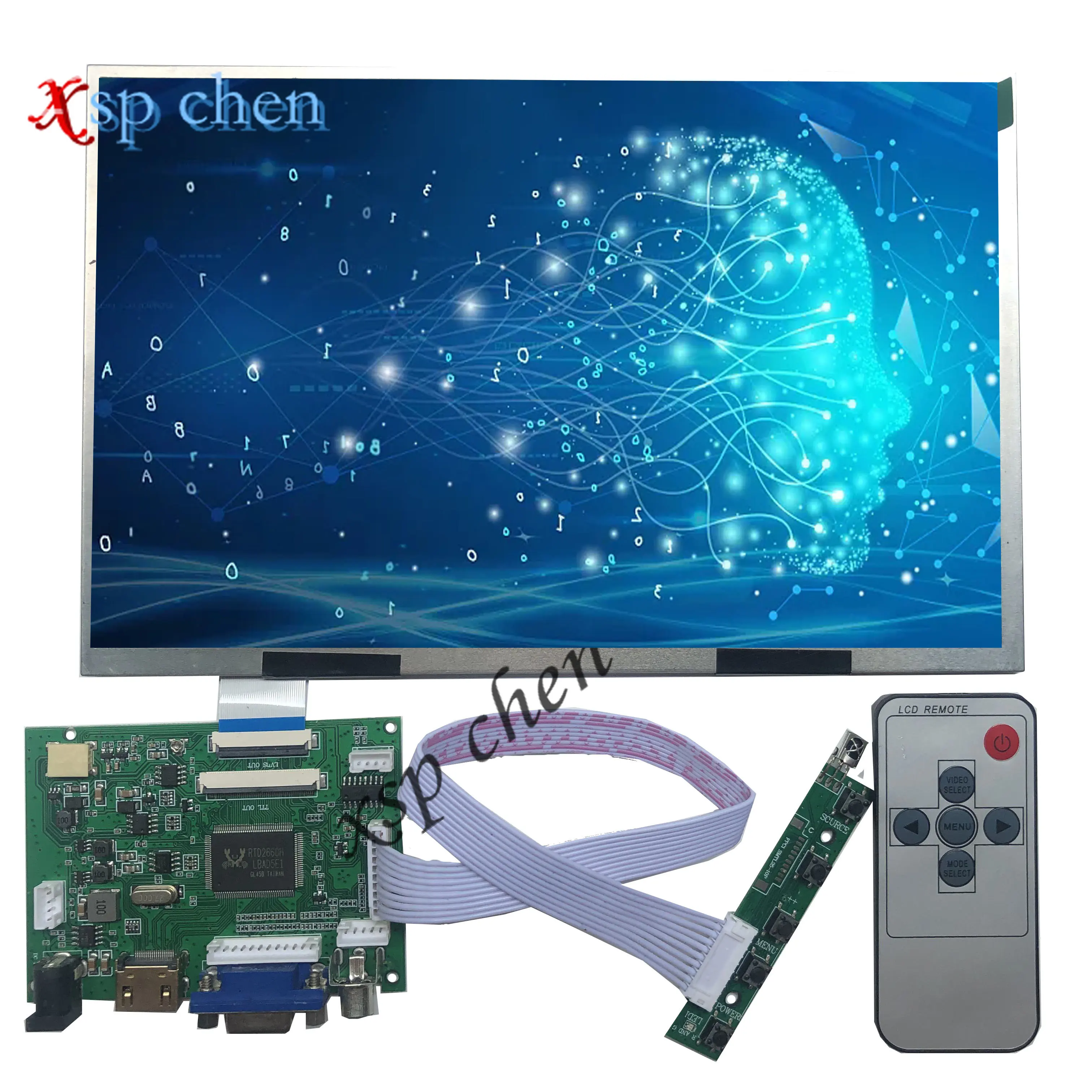 10-1-inch-EJ101IA-01G-1280x800-LCD-Display-screen-HDMI-VGA-2AV-Control ...