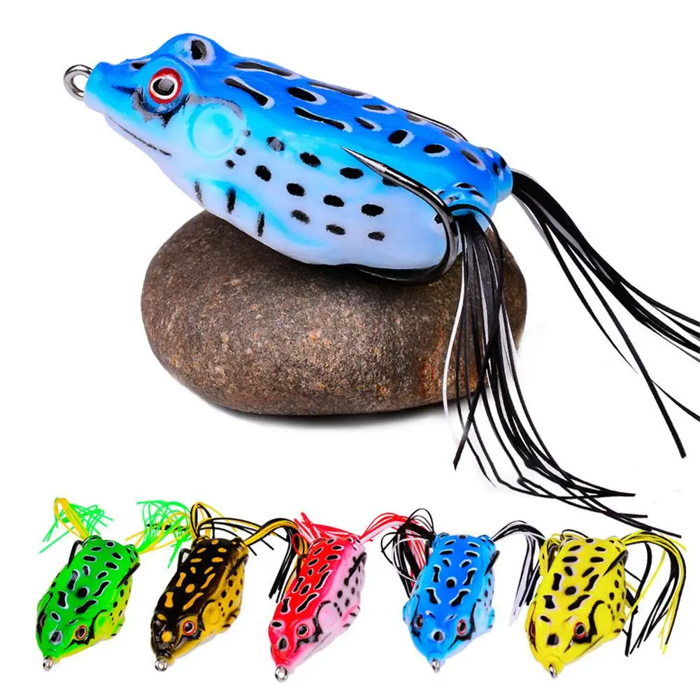 Frog-Lures-Artificial-Soft-Bait-5g-4-3cm-Realistic-Frog-Fishing-Lures ...