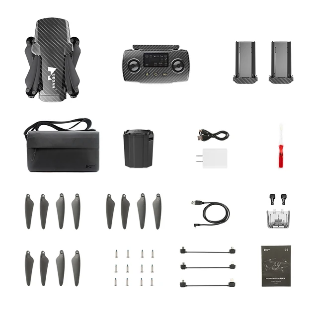 Hubsan MINI PRO REFINED GPS DRONE 4K Profesional 13KM 3-Axis Gimbal ...