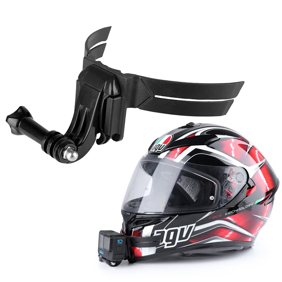 Gopro Helmet Motorcycle Helmet Chin Strap Mount For GoPro Hero 3-13 ...