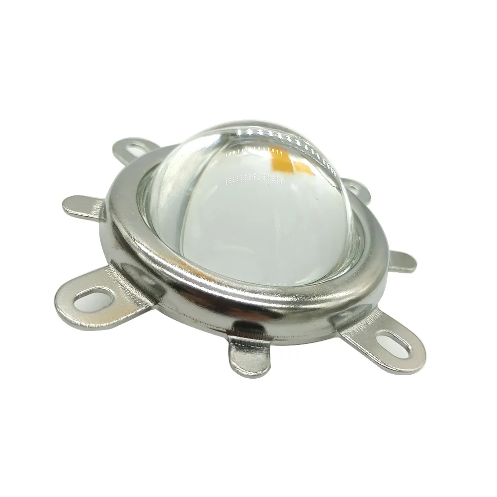 2-5-10pcs-60-80Degree-44mm-Convex-Optical-Glass-Led-Lens-Led-Lens ...