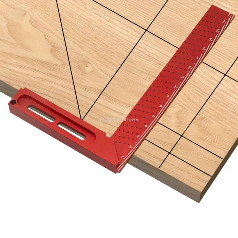 Woodraphic-Precision-Square-Tool-6-inch-Guaranteed-T-Measurements-Ruler ...