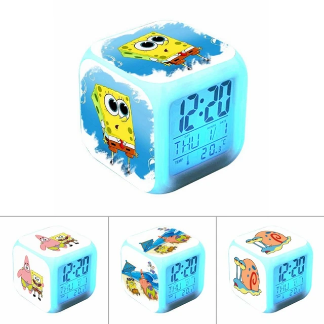 Led Alarm Clock Spongebob