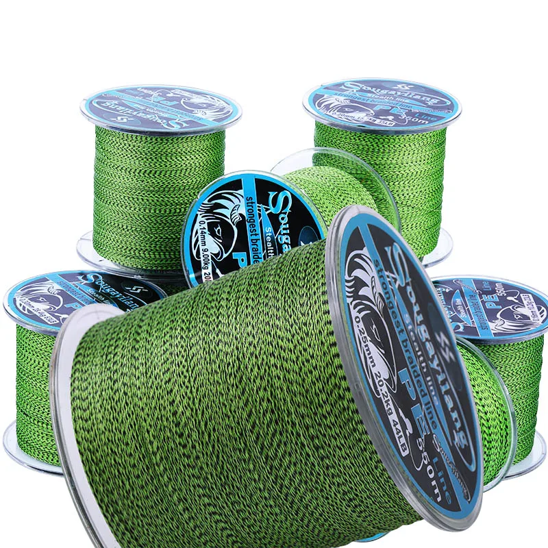 Sougayilang línea de pesca trenzada superfuerte, 150M, 350m, 550M, 4 ...