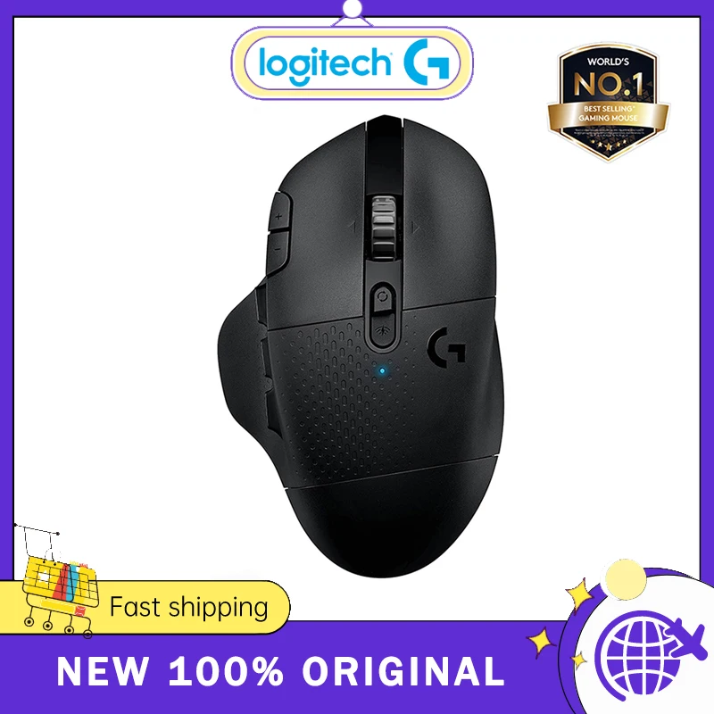 Logitech G604 LIGHTSPEED Wireless Gaming Mouse Hero 25K Sensor with 15 ...