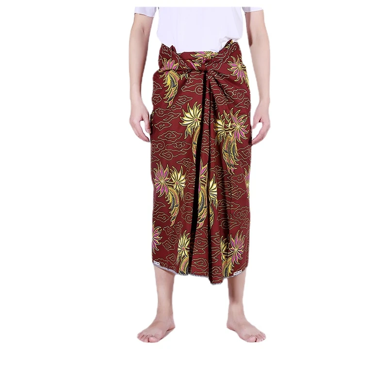 Sarong For Men Women Myanmar Longyi Tamane Skirt Southeast Traditional ...