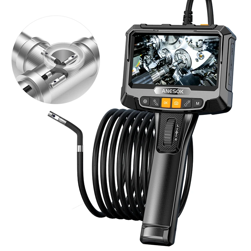 CE-Rohs-FCC-Videoscope-ANESOK-Articulating-Borescope-Inspection-Camera ...