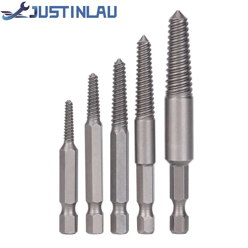 5pcs-Screw-Extractor-Center-Drill-Bits-Guide-Set-Broken-Damaged-Bolt ...