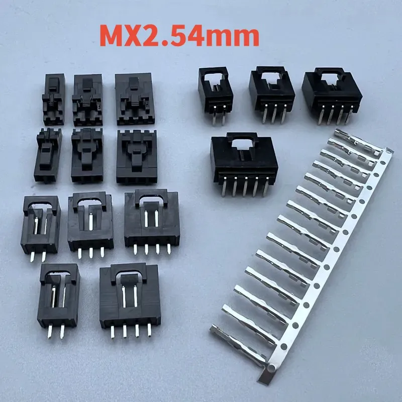 10PCS MX2.54 TJC8 Dupont Connector 2/3/4/5/12Pin with Belt Buckle ...